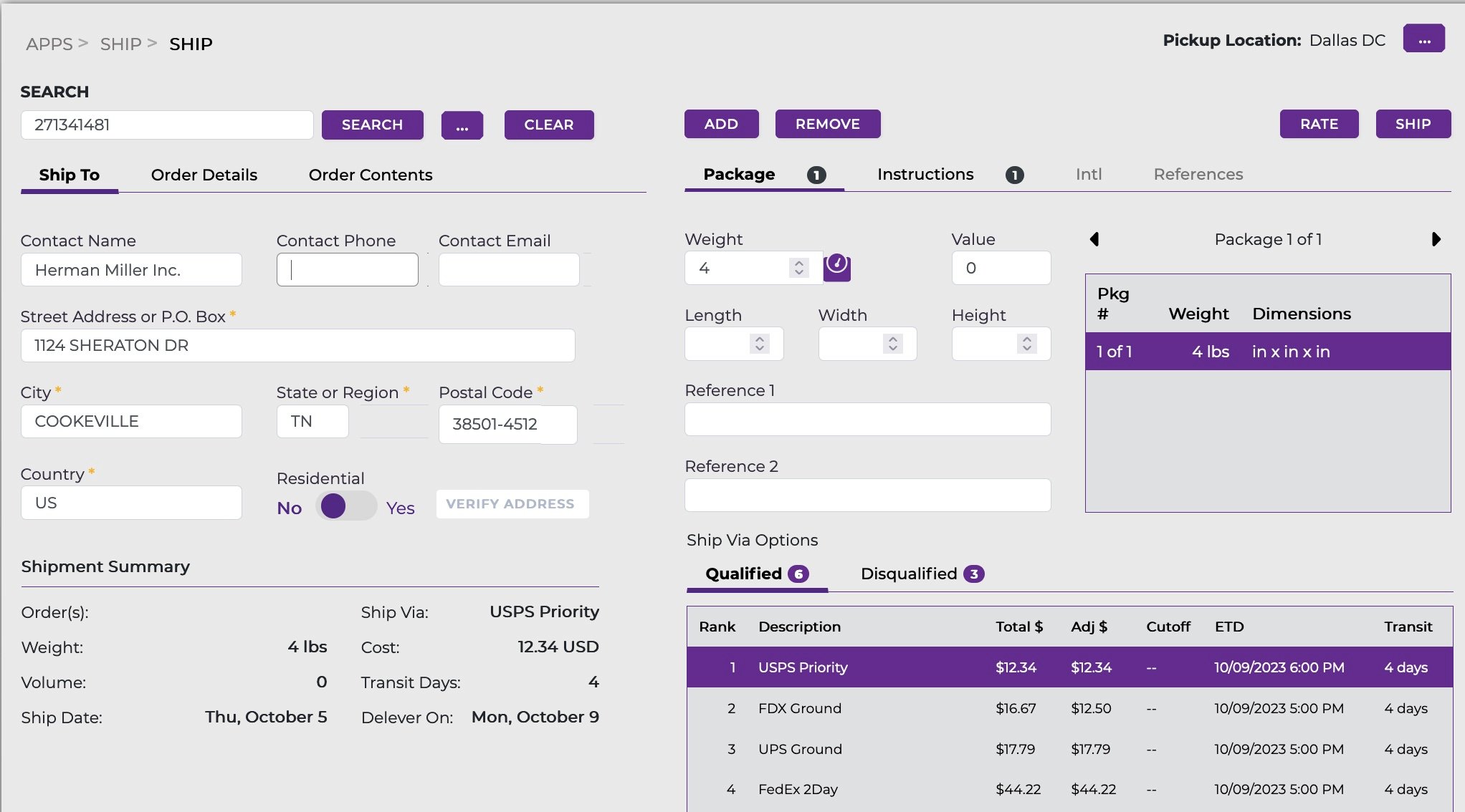 Sendflex takes multi-carrier management beyond rate shopping